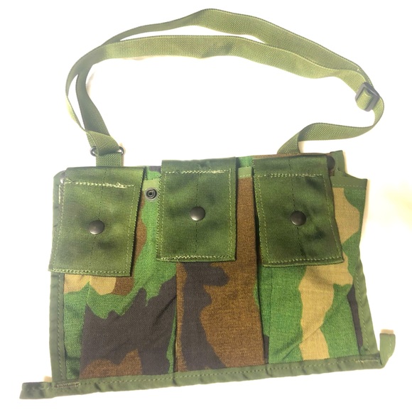 Accessories | New Usgi Molle Ii Woodland 6mag Bandoleer Pouch ...